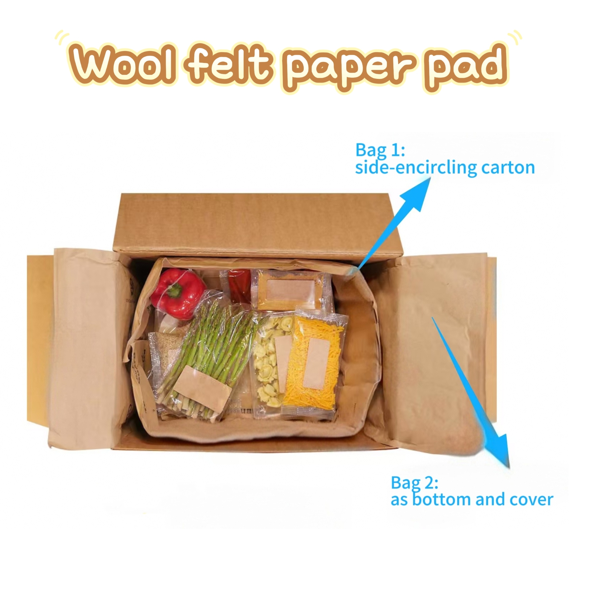 Custom Wool Felt Paper Pad – Any Size, Color & Logo